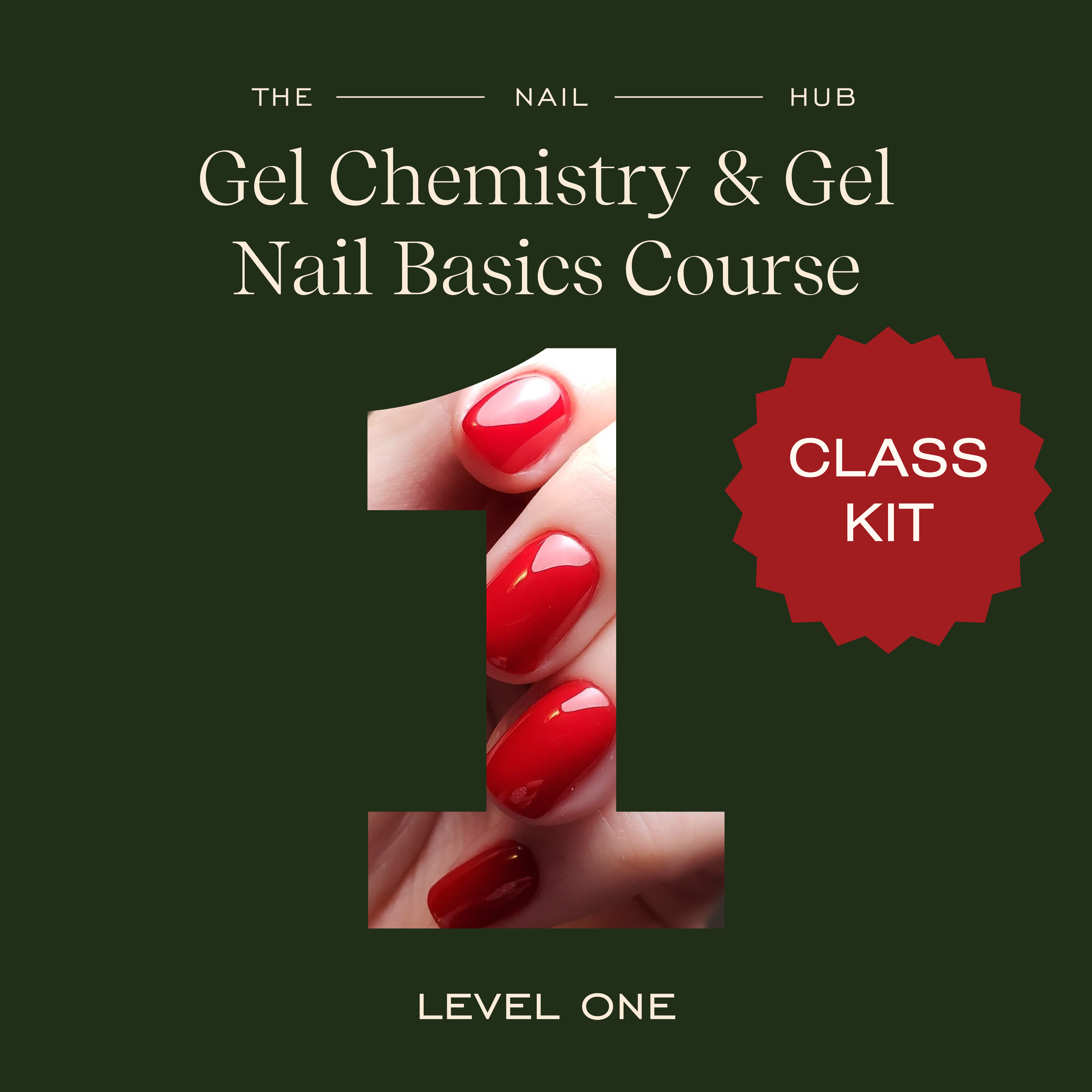 Level 1 - Gel Chemistry & Gel Nail Basics Class Kit FOR ACTIVE COURSE ...