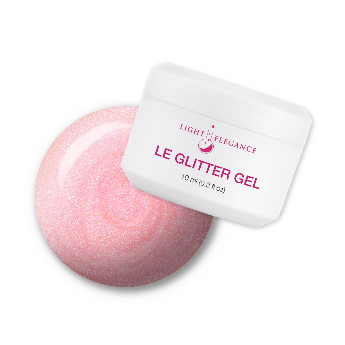 Gel con purpurina Light Elegance - Losing My Impatiens – The Nail Hub