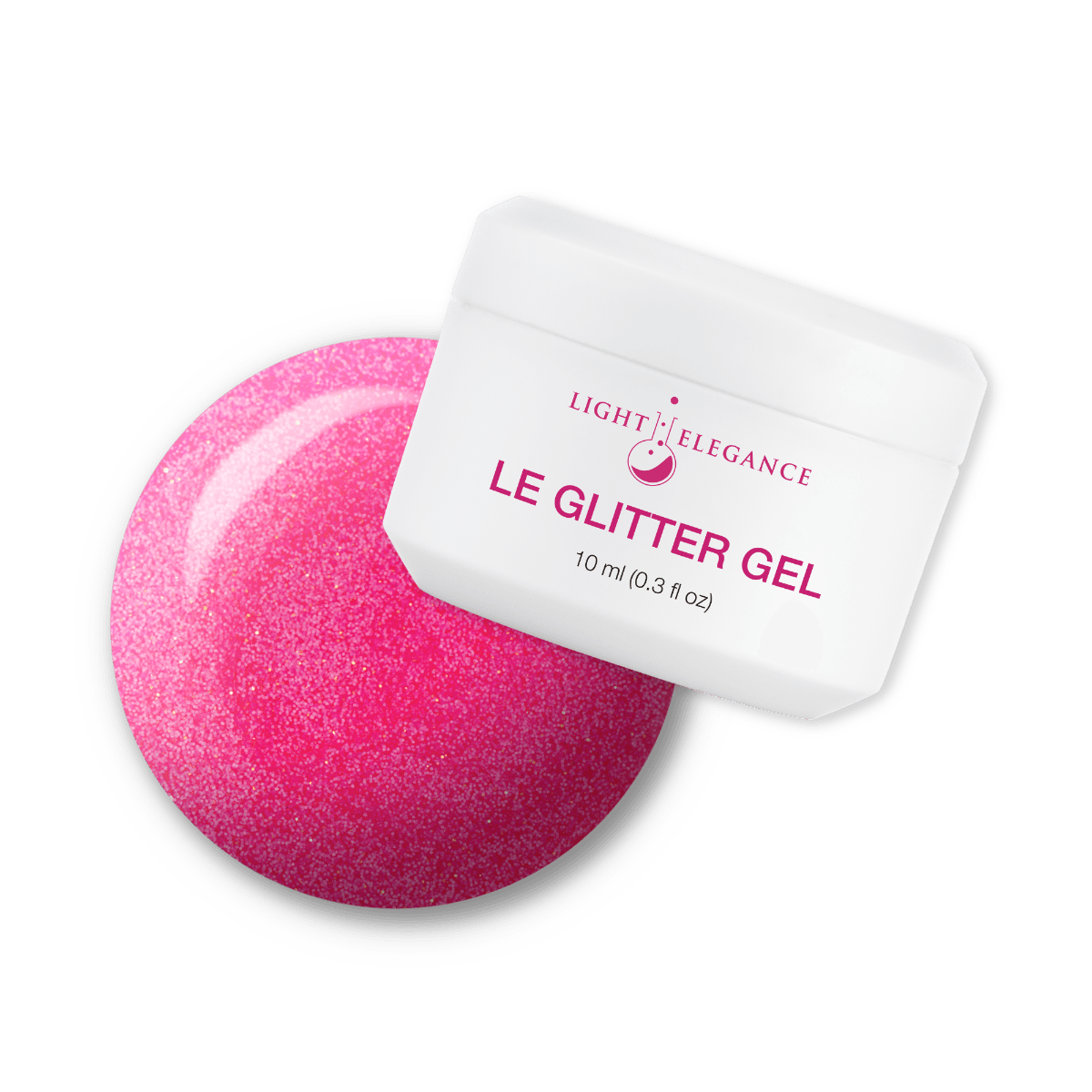 Light Elegance Glitter Gel - Pinch Me Pink – The Nail Hub